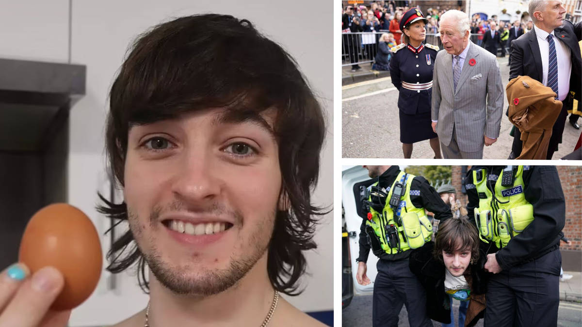 Student 'who threw eggs at King Charles' launches brazen bid to raise £ ... Student 'who threw eggs at King Charles' launches brazen bid to raise £ ...
