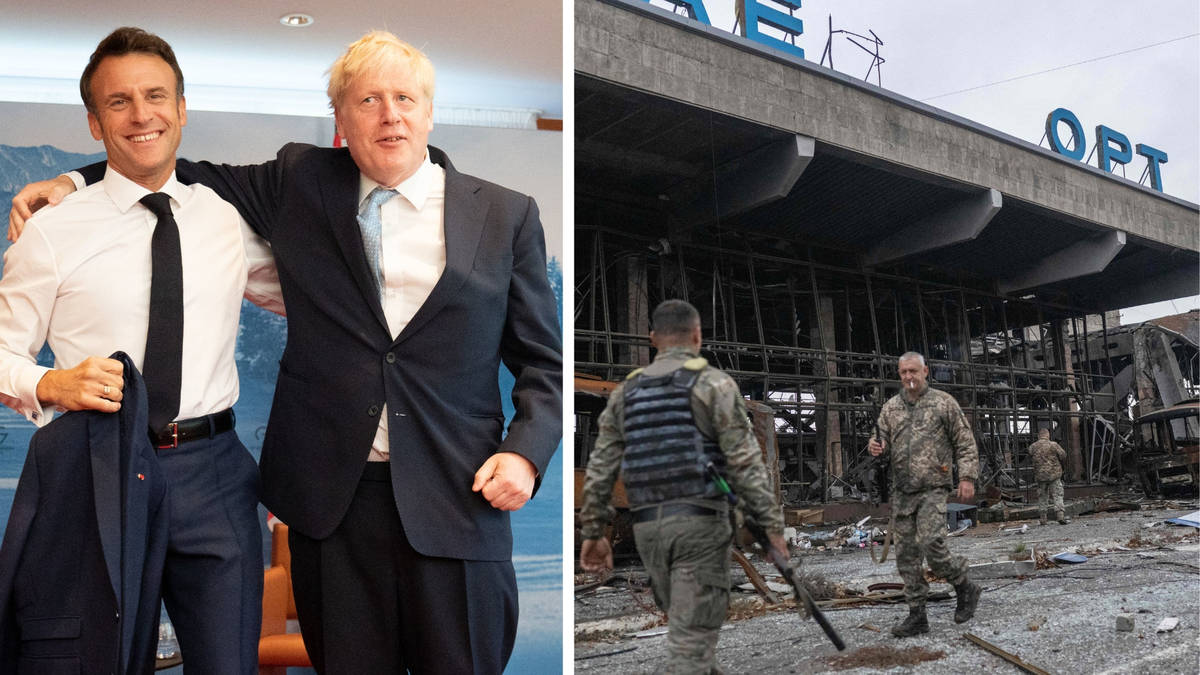 Boris Johnson claims France was in 'denial' over Russian invasion and ... Boris Johnson claims France was in 'denial' over Russian invasion and ...