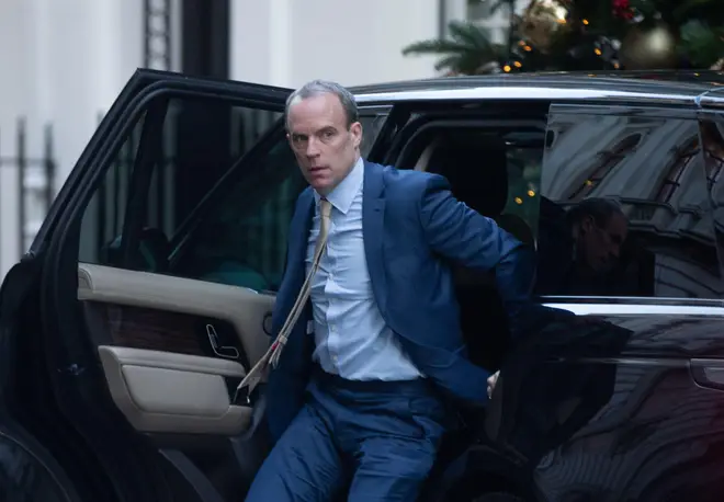Five more complaints into Dominic Raab's conduct under investigation - LBC Five more complaints into Dominic Raab's conduct under investigation - LBC