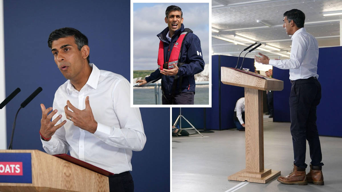 Rishi Sunak defends new barges as he says migrants will ‘stop coming ... Rishi Sunak defends new barges as he says migrants will ‘stop coming ...