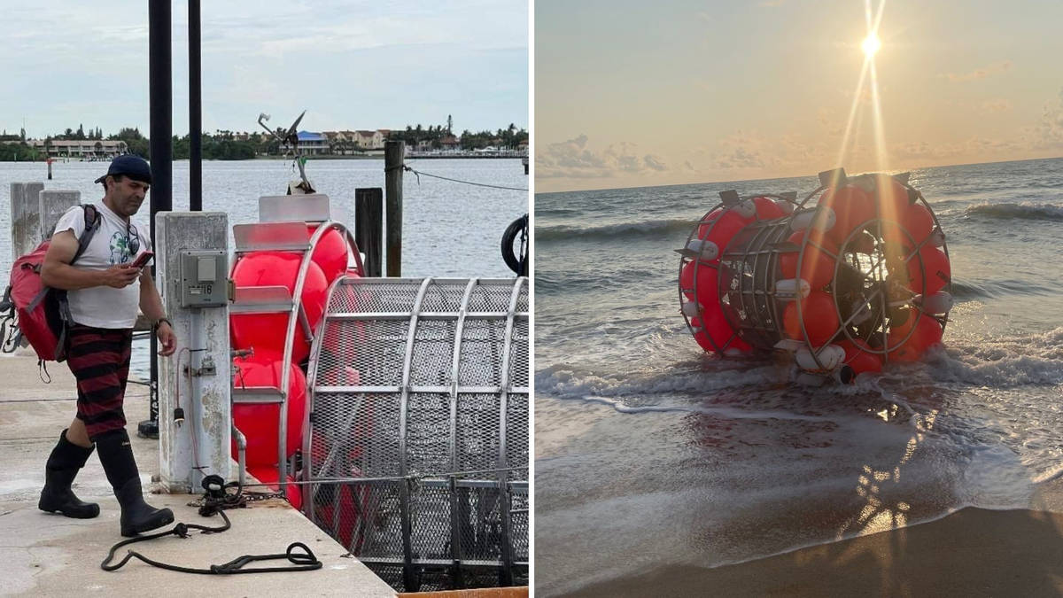 Florida man who tried to ‘run to London’ across the Atlantic in human ... Florida man who tried to ‘run to London’ across the Atlantic in human ...
