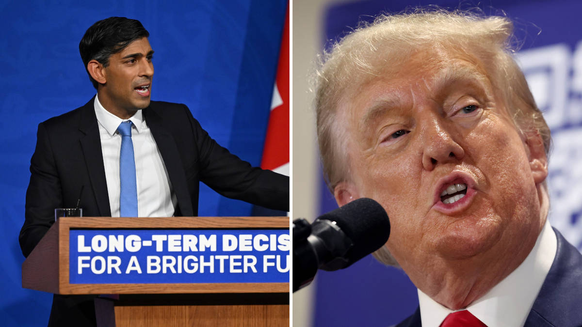 'Green New Hoax': Donald Trump praises Rishi Sunak's Net Zero U-turn as ... 'Green New Hoax': Donald Trump praises Rishi Sunak's Net Zero U-turn as ...
